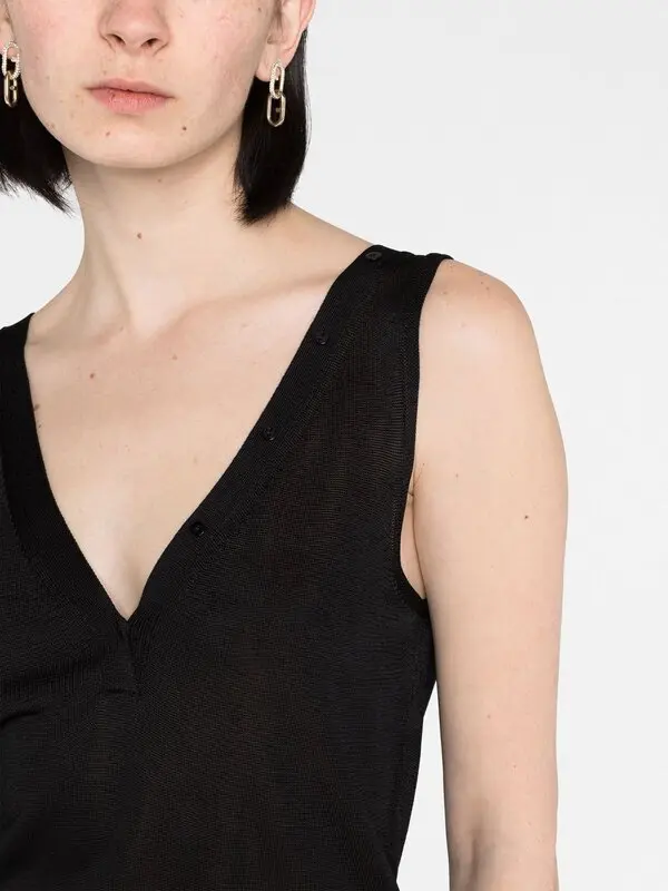 TOM FORD V-neck Knit Maxi Dress