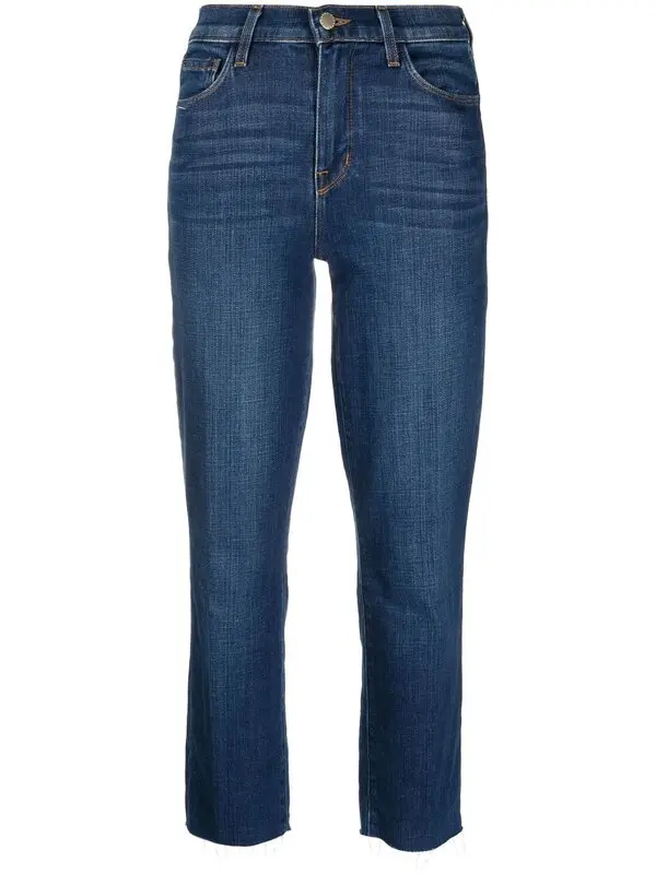 L'Agence High-rise Straight-leg Jeans
