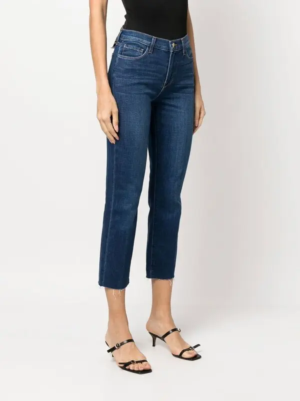 L'Agence High-rise Straight-leg Jeans