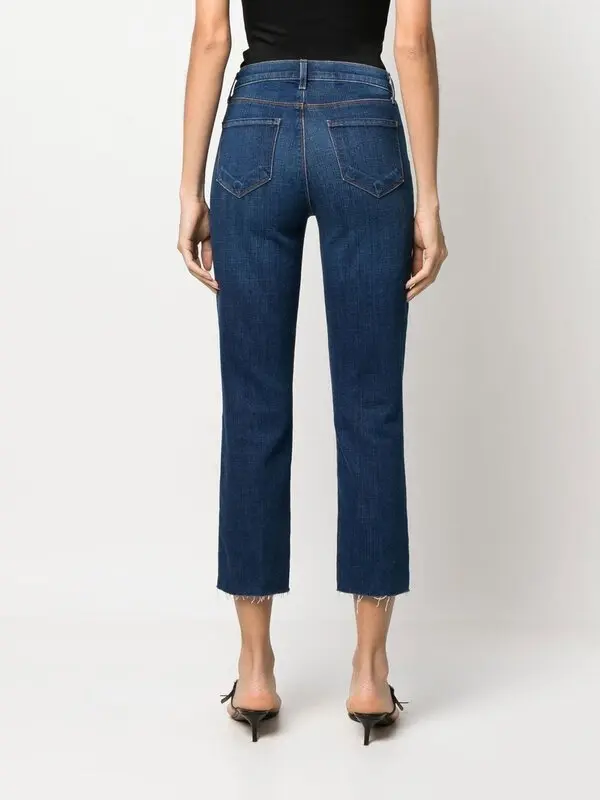 L'Agence High-rise Straight-leg Jeans