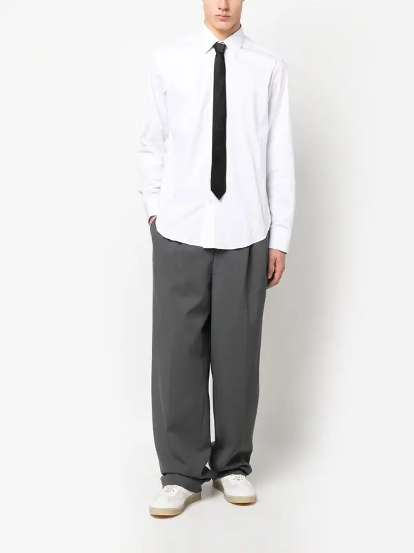 LANVIN Long-sleeve Slim-cut Shirt