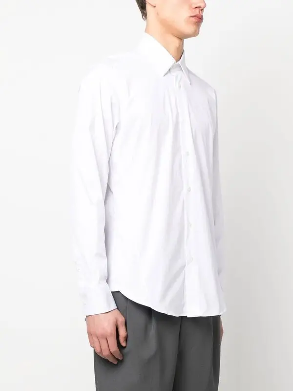 LANVIN Long-sleeve Slim-cut Shirt