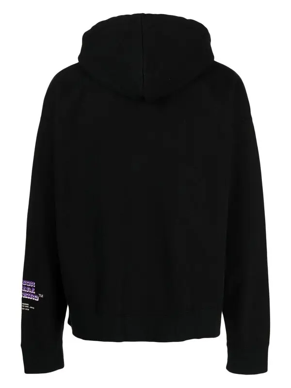 Mihara Yasuhiro Embroidered-logo Long-sleeve Hoodie