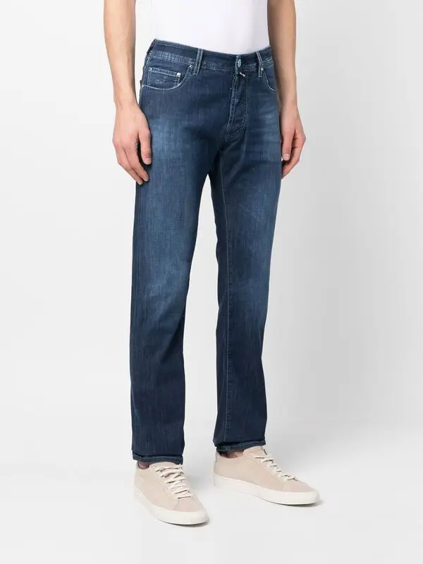 Jacob Cohen Mid-rise Straight-leg Jeans