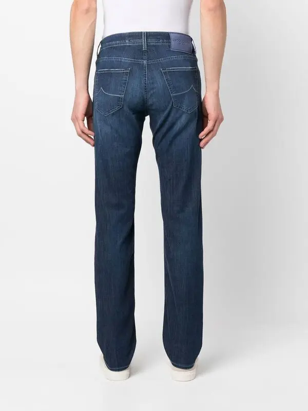 Jacob Cohen Mid-rise Straight-leg Jeans