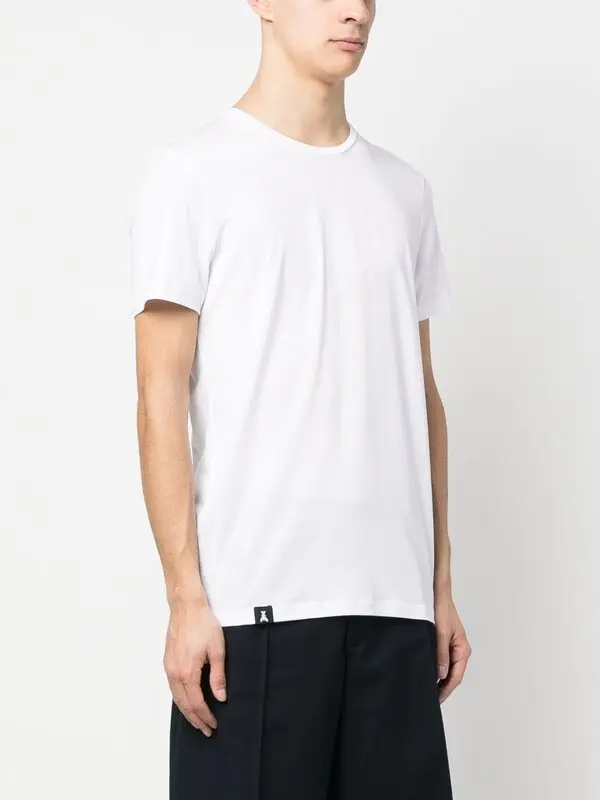 Patrizia Pepe Logo Hem T-shirt - White