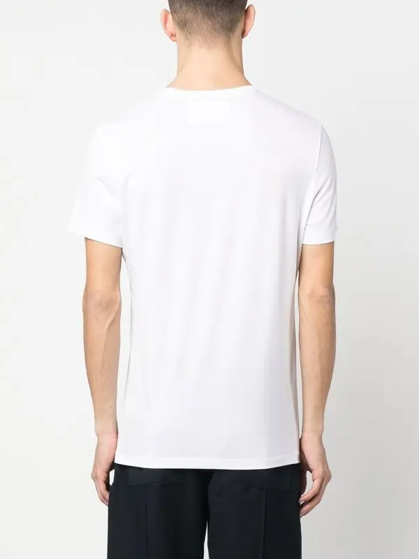 Patrizia Pepe Logo Hem T-shirt - White