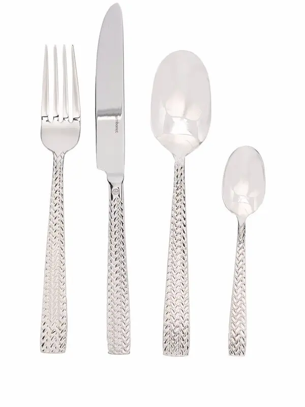 SAMBONET Cortina 24-piece Cutlery Set - Silver