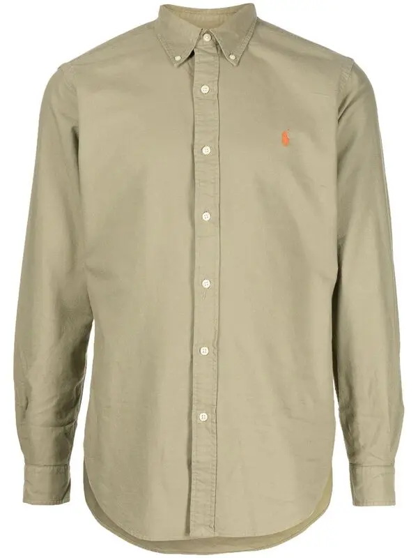Polo Ralph Lauren Polo Pony-motif Detail Shirt - Green