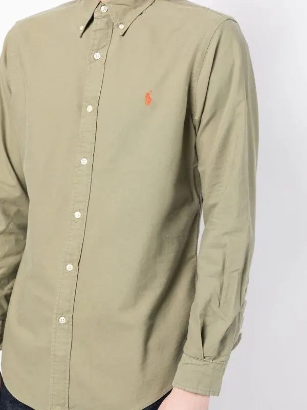 Polo Ralph Lauren Polo Pony-motif Detail Shirt - Green