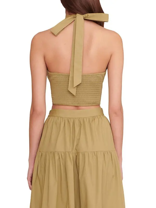 Staud Kai Cropped Tank Top