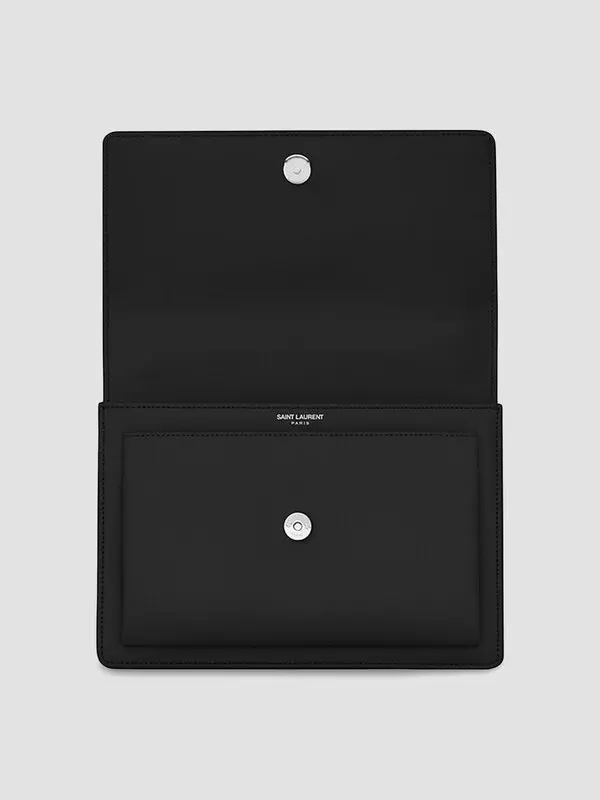 Saint Laurent Sunset Chain Bag In Smooth Leather
