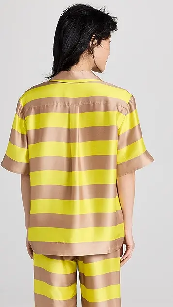 Zimmermann Wonderland Short Sleeve Shirt