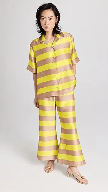Zimmermann Wonderland Short Sleeve Shirt