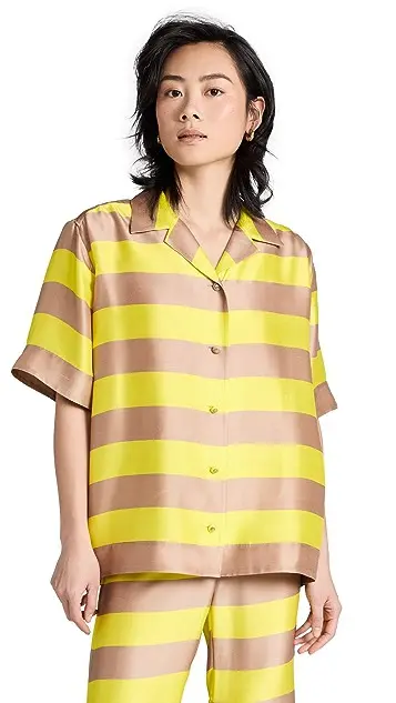 Zimmermann Wonderland Short Sleeve Shirt