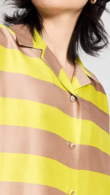 Zimmermann Wonderland Short Sleeve Shirt