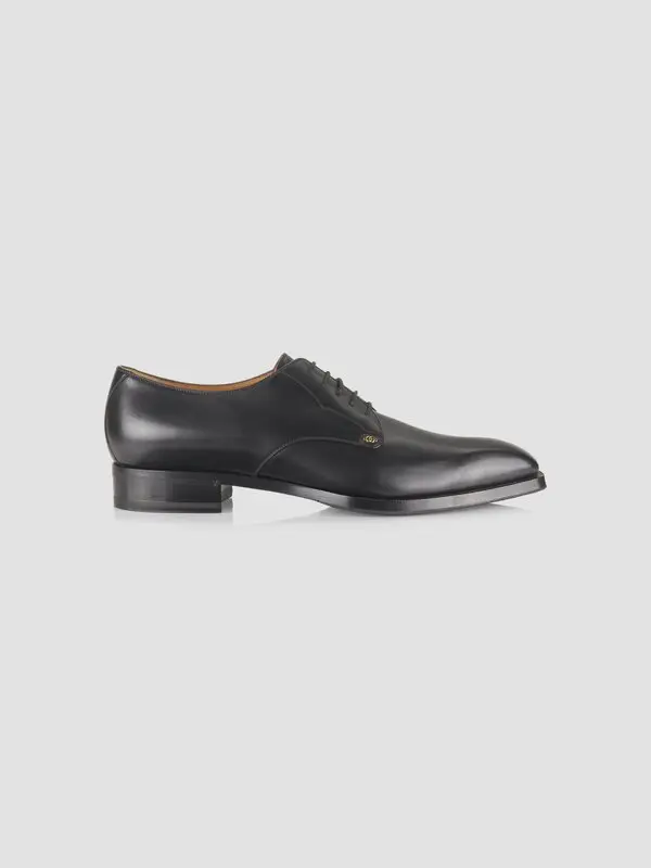 Gucci Leather Logo Oxfords