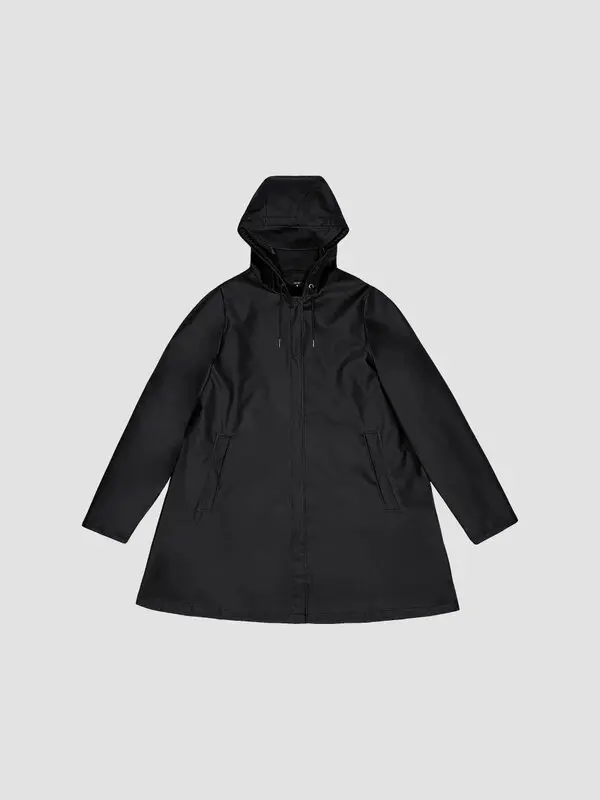 Rains A-line W Jacket - Black