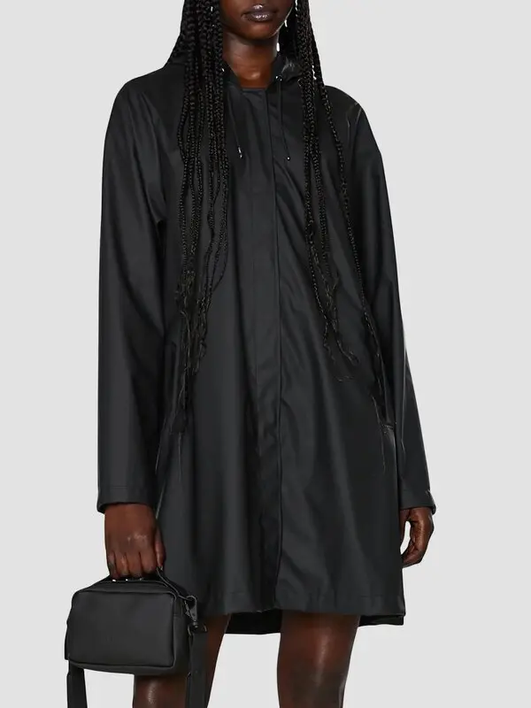 Rains A-line W Jacket - Black