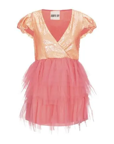 ANIYE BY Mini Dress - Salmon Pink