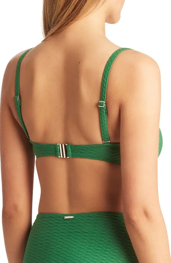 SEA LEVEL U-bar Bikini Top - Green
