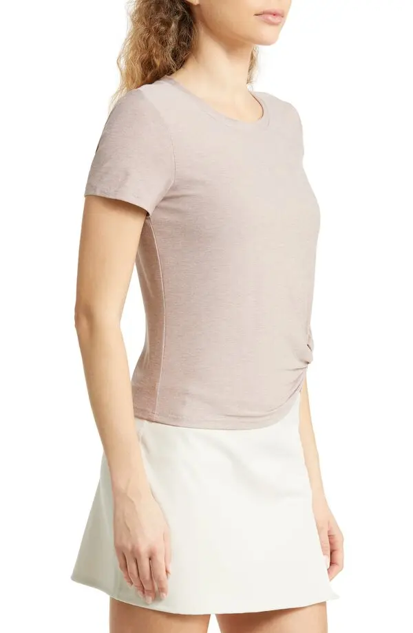 Beyond Yoga Featherweight Twist Detail T-shirt