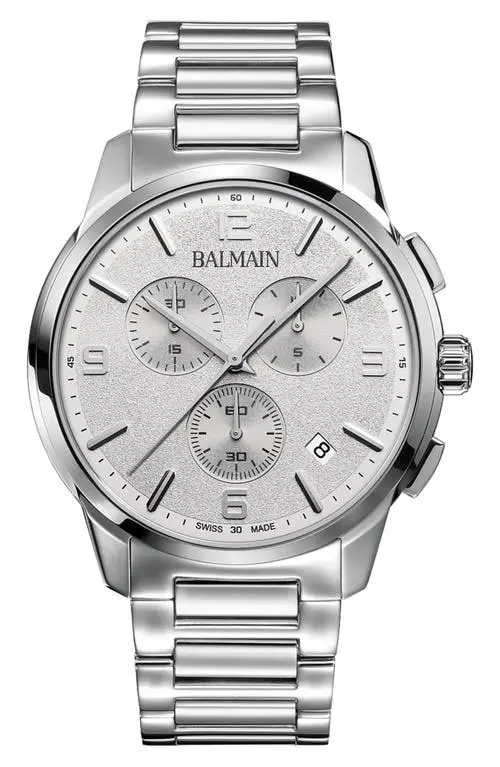 BALMAIN WATCHES Balmain Madrigal Chronograph Bracelet Watch - Stainless Steel