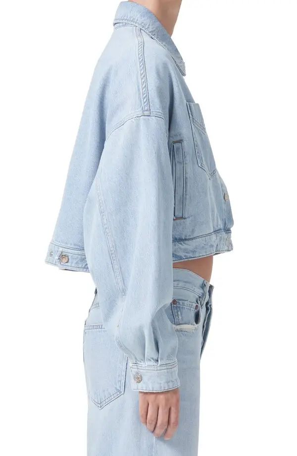 AGOLDE Hera Crop Denim Jacket