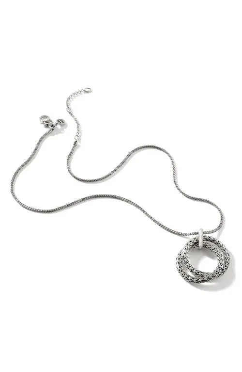 John Hardy Soft Chain Pendant Necklace