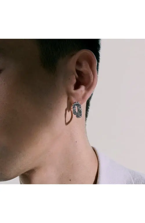 John Hardy Love Knot Hoop Earrings