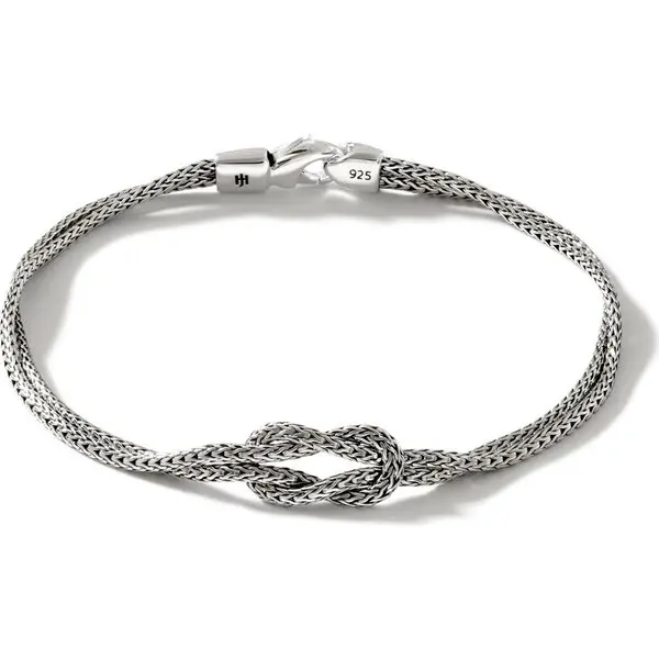 John Hardy Love Knot Bracelet - Silver