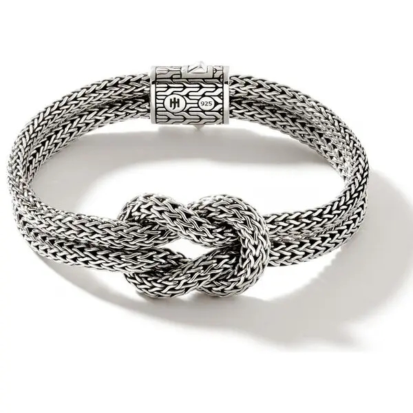 John Hardy Love Knot Bracelet - Silver