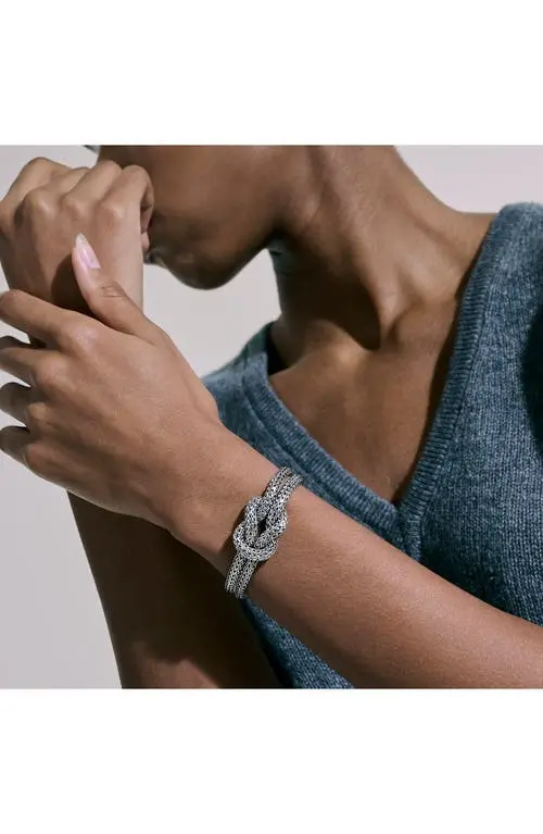 John Hardy Love Knot Bracelet - Silver