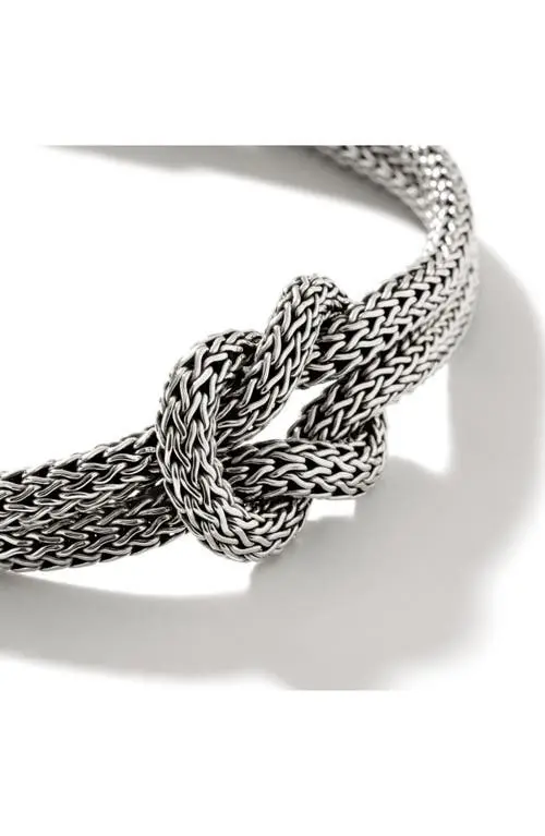 John Hardy Love Knot Bracelet - Silver