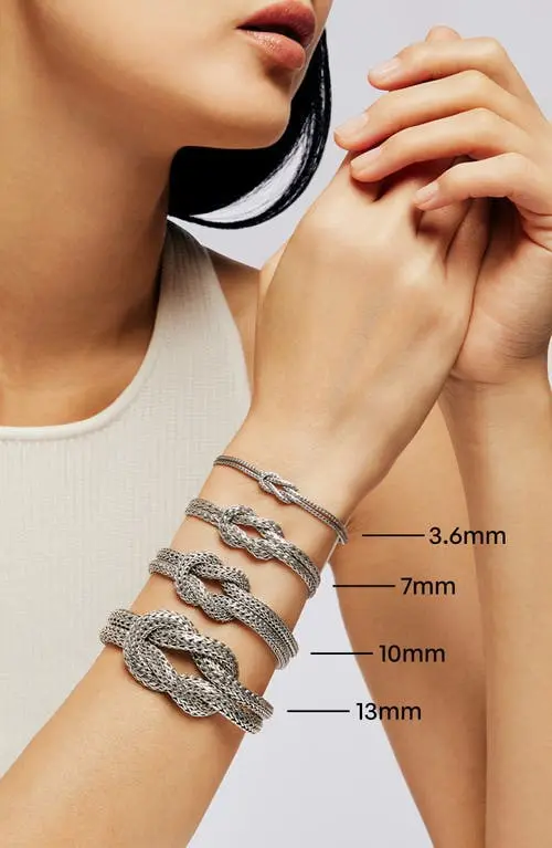 John Hardy Love Knot Bracelet - Silver