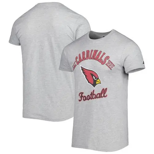 STARTER Heathered Arizona Cardinals Prime Time T-shirt - Gray