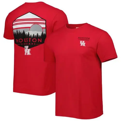 IMAGE ONE Houston Cougars Landscape Shield T-shirt