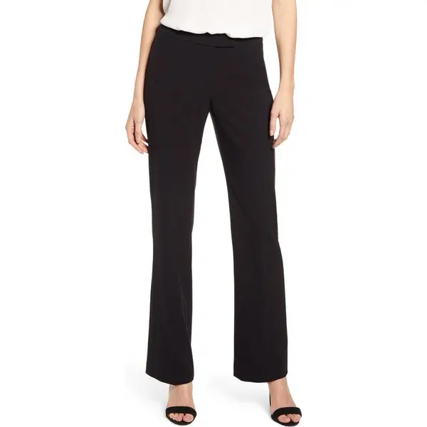 Anne Klein Stretch Flare Leg Trousers