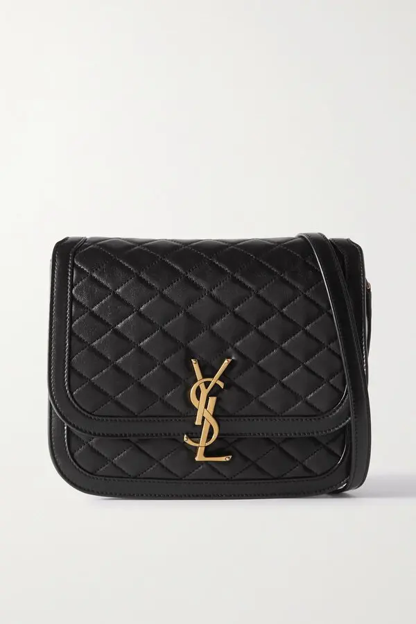 Saint Laurent Solferino Medium Quilted Leather Shoulder Bag