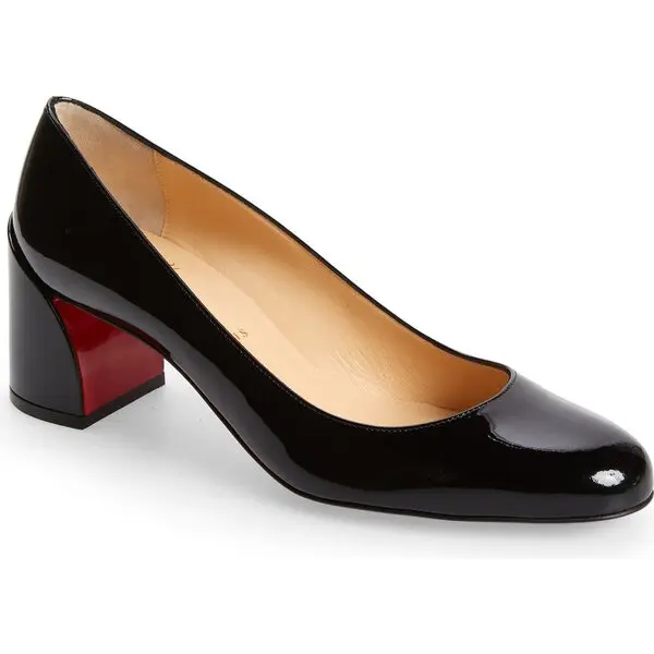 CHRISTIAN LOUBOUTIN Miss Sab Patent Pumps