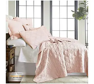 LEVTEX HOME Washed Linen Full/queen Quilt - One-color