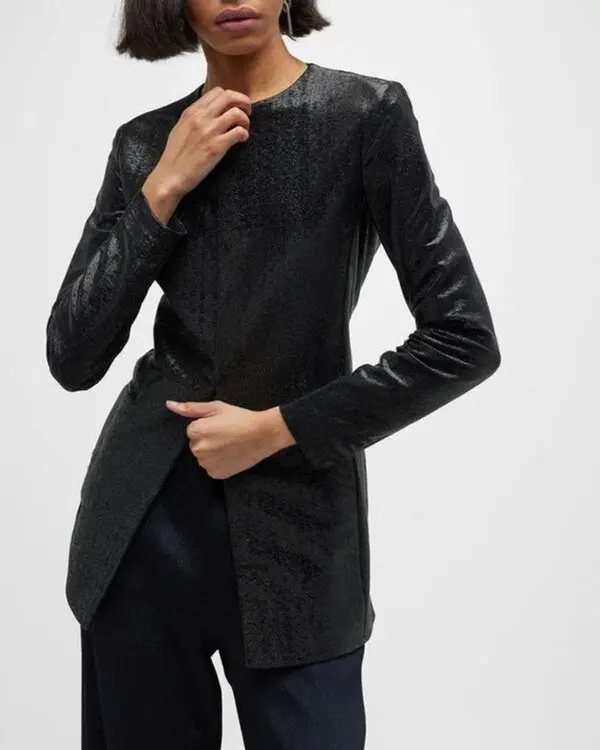 Giorgio Armani Sparkle Metallic Jacket