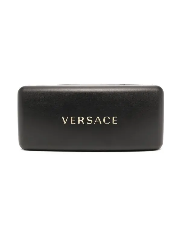 Versace Signature Medusa-plaque Square-frame Glasses