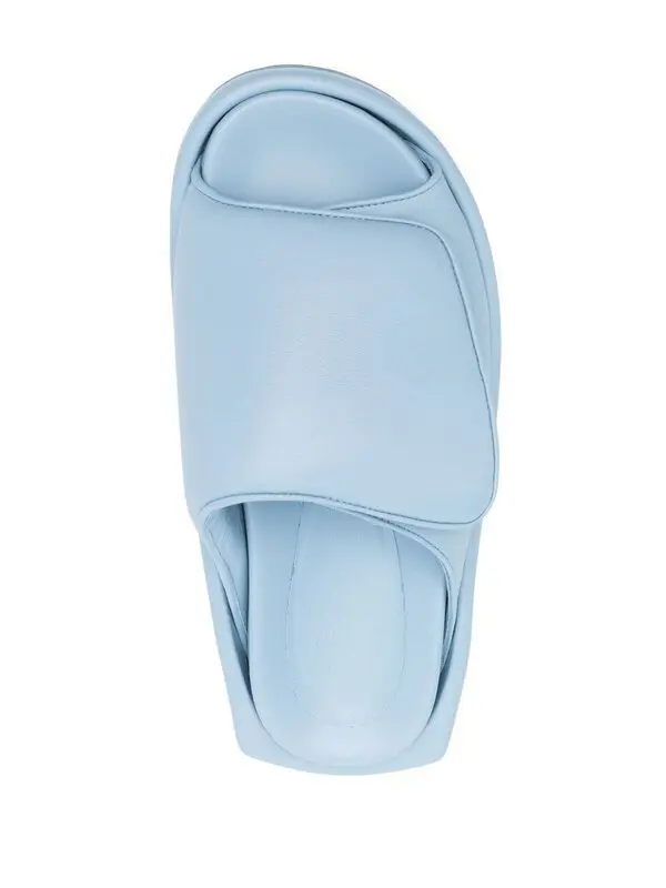 GIABORGHINI Gia Touch Strap Slides - Blue