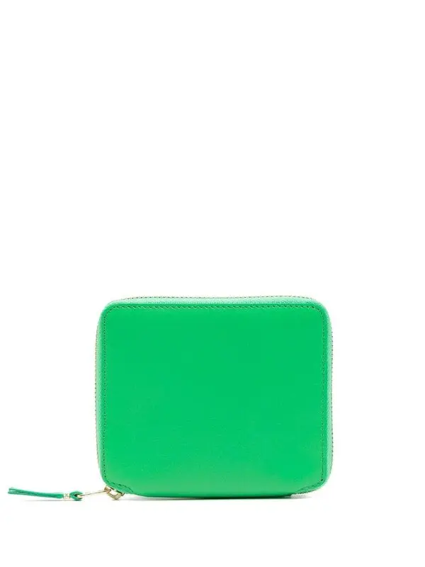 Comme Des Garçons All-around Zip-fastening Wallet - Green