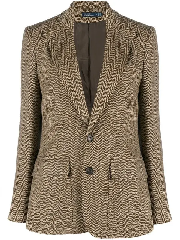Ralph Lauren Polo Heritage Tailored Blazer - Brown