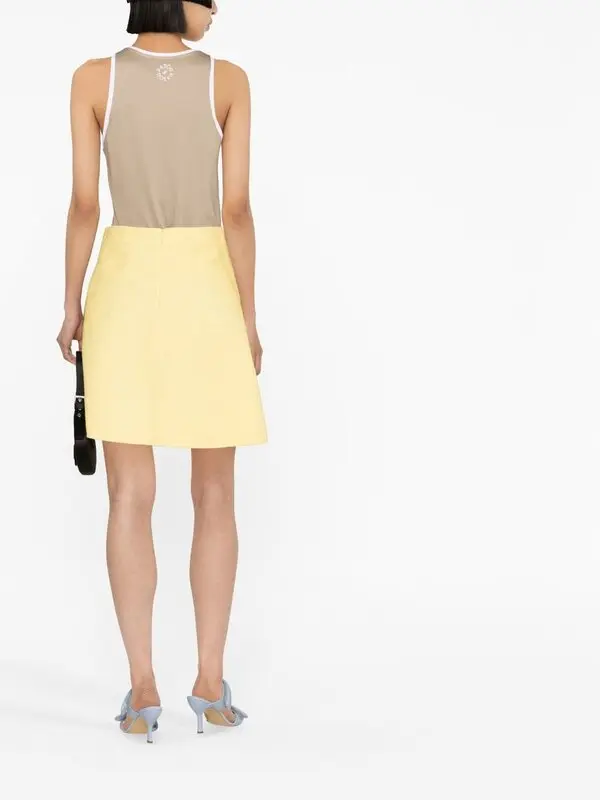 PATOU Logo-print Tank Top - Brown