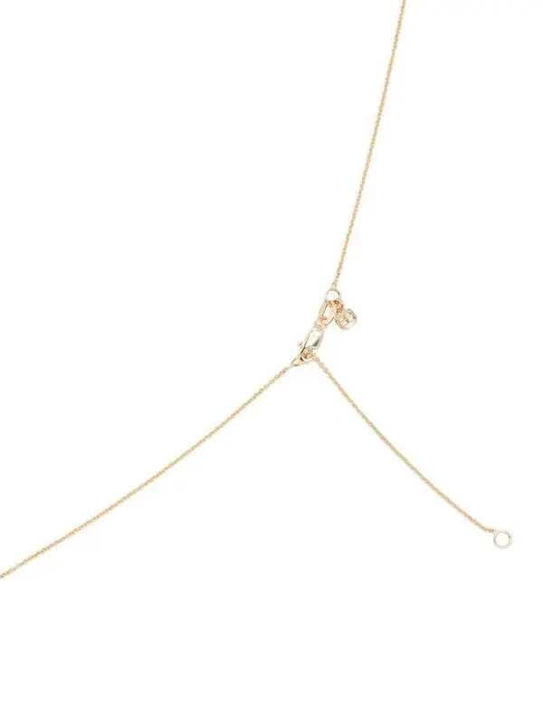 SYDNEY EVAN 14kt Yellow Diamond Cactus Charm Necklace