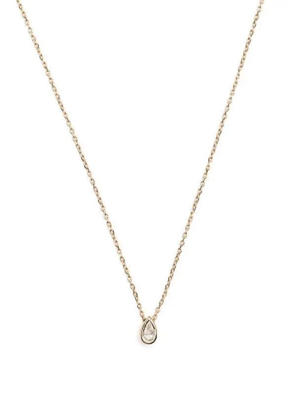 Mateo 14kt Yellow Diamond Pendant Necklace - Gold