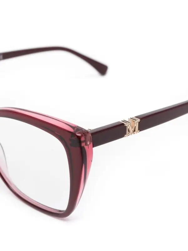 Max Mara Cat-eye Frame Glasses - Red
